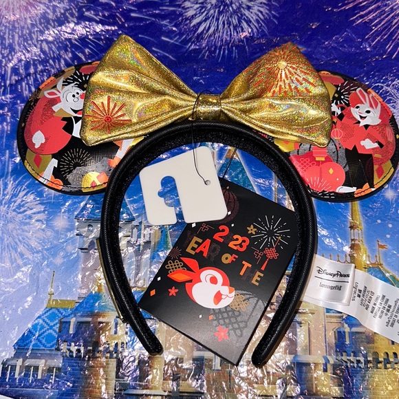 Loungefly | Accessories | Disney Loungefly Year Of The Rabbit Ears ...